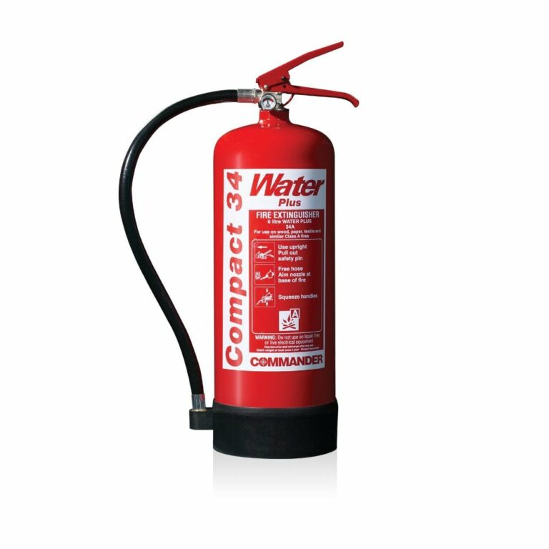 CommanderEDGE 6 litre Water Additive Compact34 Extinguisher - Exeter ...